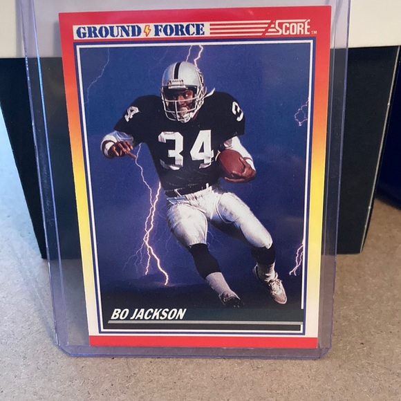 Other | 199 Bo Jackson Score Ground Force 330 Card 10 Of 12 Los Angeles ...